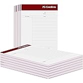 PG Creations Cornell Writing Notepad, A4 Size, 8x11.5 Inch, Large Size ...