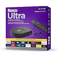 Roku Ultra LT (4K/HDR/HD) Streaming Player with Enhanced Voice Remote ...