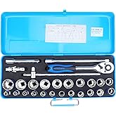 Taparia S11H 1/2-Inch Square Drive Socket Set Hand Tools : Amazon.in ...
