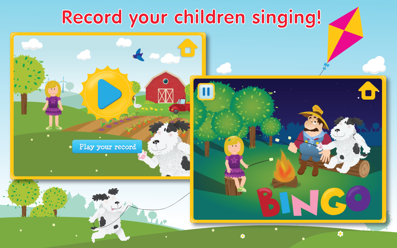 Bingo Song Lite - Sing Along with Karaoke for Kids: Amazon.co.uk ...
