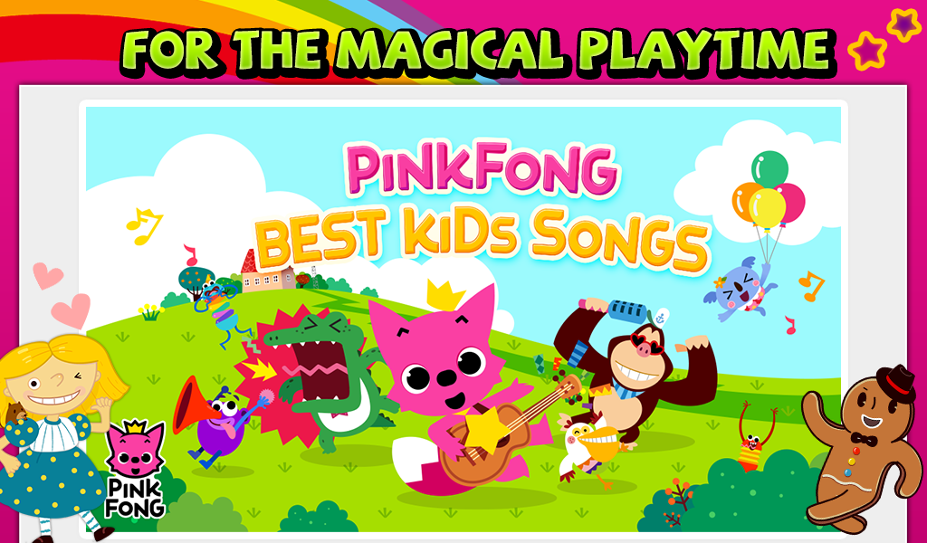 Best Kids Songs with PINKFONG: Amazon.co.uk: Appstore for Android