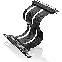 Flexible Graphics Card Riser EZDIY-FAB PCIe 4.0 Riser Cable - 20cm ...