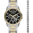 Armani Exchange Analog Black Dial Men's Watch-AX7148SET : Amazon.in ...