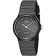 Casio Men's MQ24-1E Black Resin Quartz Watch with Black Dial : Casio: Amazon.co.uk: Fashion