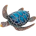 Design Toscano QL59584 Blue sea turtle statue: large, colorful : Amazon ...