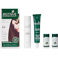 Buy Biotique Bio Herbcolor Conditioning Hair Color, 50g + 110ml ...
