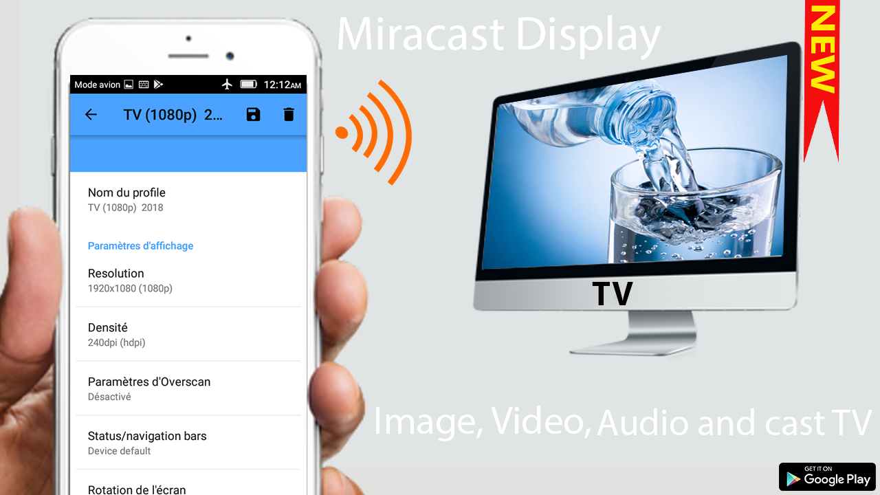 Miracast Wifi Display Event Video & TV Cast : Amazon.in: Apps for Android
