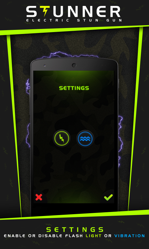 Stunner - Electric Stun Gun: Amazon.co.uk: Appstore for Android