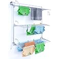 foxydry Tower Vertical Retractable Clothes Airer for Indoor and Outdoor ...