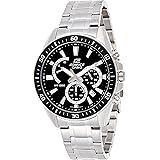 Casio EDIFICE Reloj en caja sólida, 10 BAR, Negro, para Hombre, con Correa de Acero inoxidable ...