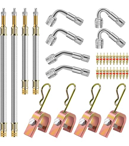 Rv Wheel Stabilizer 6 Inch Dually Valve Stem Extenders - 2 Pack - Easy ...