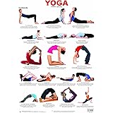 Buy Yoga Chart - 2 Wall Chart - Both Side Hard Laminated (Size 48 x 73 ...