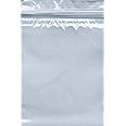 Pack of 100 Bags - 3'' x 3.25'' Multipurpose Plain Reusable Resealable ...