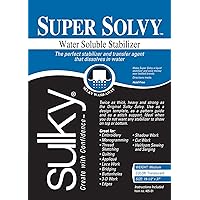 Sulky 19 1/2 x 36-inch Medium Weight Super Solvy Water Soluble ...