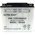 Ultramax YB16-B 12V 19AH 230A MOTORCYCLE MOTORBIKE QUAD BIKE JET SKI ...