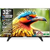 Foxsky 80 cm (32 inches) HD Ready Smart LED TV 32FSELS-PRO (Black ...