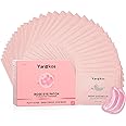 32 Pairs Pink Under Eye Patches, Rose Collagen Undereye Pads, Hydrating ...