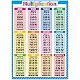 Noare Multiplication Chart , 17.3x24 inch Math Multiplication and ...
