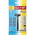 Gillette Guard Manual Shaving Razor with 12 Cartridges : Amazon.in ...