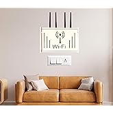 SS ARTS Engineered Wood Wall Mount Wifi Router Stand/Rack,10 Cm,18 Cm ...
