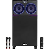 AKAI PM 80T Partymate Speaker 80 Watts Bluetooth Speaker|Portable Outdoor Trolley Party Speaker ...