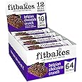 Fitbakes Diet Snack Bars - 64 Calories (12x19g) Mini Belgian Chocolate ...