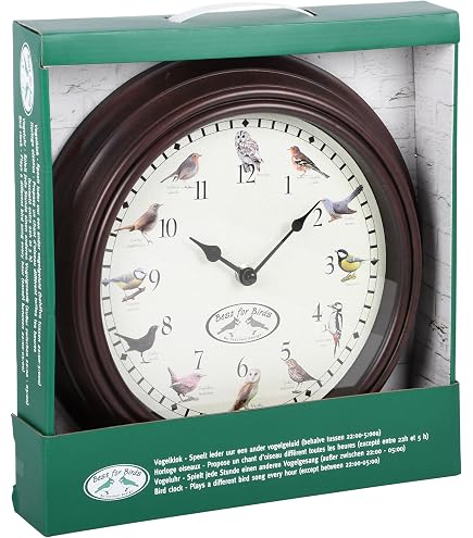 Starlyf Birdsong Clock With Bird Voices With Real Sounds Of 12 ...