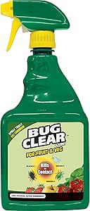 Scotts Miracle-Gro Bug Clear Gun! for Fruit & Veg 750 ml Ready to Use ...