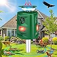 HASTHIP® Outdoor Ultrasonic Pest Repeller - Solar Lizard Repellent ...