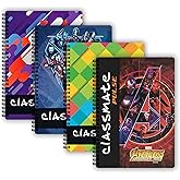 Classmate Pulse Single Subject Spiral Notebook - Pack of 4 | Single ...