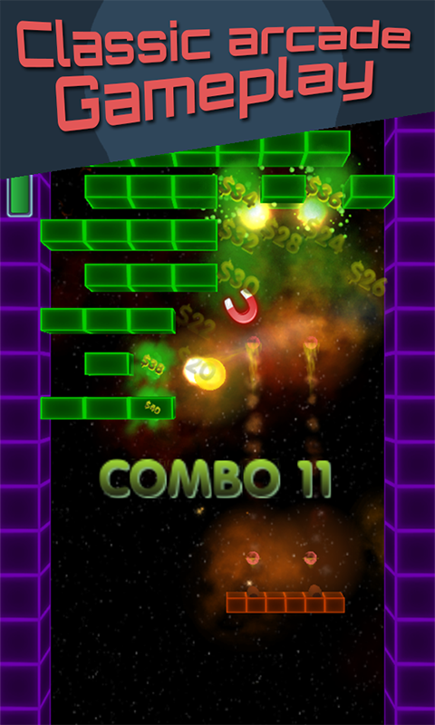 Brick Breaker 3D - Classic Atari Arkanoid Breakout : Amazon.co.uk: Apps ...