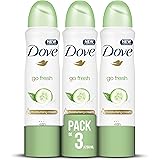 Dove Go Fresh Cucumber, Anti Perspirant Deodorant Aerosol Spray For ...