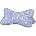 Leseknochen Grau mit Sternen Nackenkissen Knochenkissen Nackenrolle ...