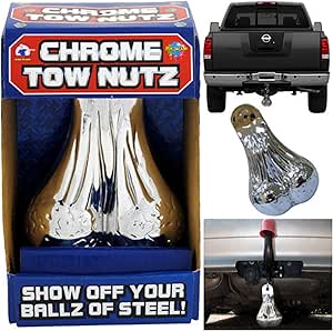Chrome Tow Nutz - Novelty Tow Bar Balls Nuts Pick up Van Offroad ...