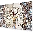 Amazon.de: murando - Wandbilder XXL Gustav Klimt Baum des Lebens 120x60 cm 1 tlg Wand Deko ...