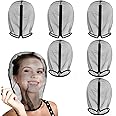 Loopeer 6 Pcs Makeup Protector Hood Washable Light Airy Nylon Chiffon ...