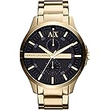 Armani Exchange Watch for Men, Chronograph Movement, 44 mm Gold ...