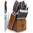 HOSHANHO 16-Piece Knife Set, Japanese Stainless Steel Kitchen Knife Set ...