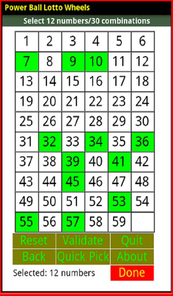 Power Ball Lotto Wheels (Smart Phones) : Amazon.co.uk: Apps & Games