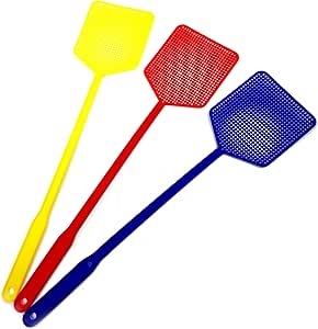 Fly Swatter / Fly Killer Pack Of 3: Amazon.co.uk: Garden & Outdoors