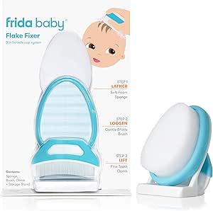 Frida Baby DermaFrida The FlakeFixer The 3-Step Cradle Cap System ...