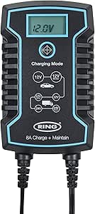 Ring Automotive RSC808 Smart Battery Charger: Amazon.co.uk: Car & Motorbike