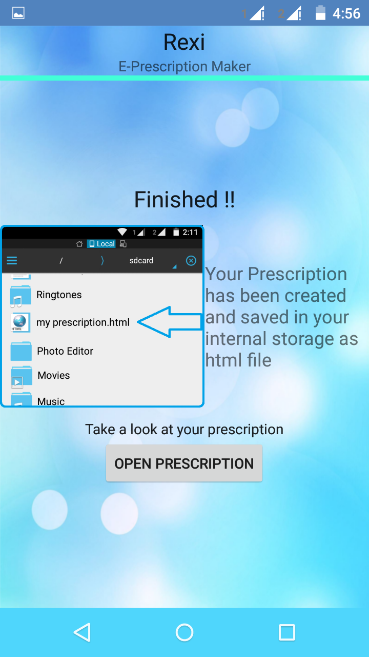 ReXi- E-Prescription Maker: Amazon.co.uk: Appstore for Android