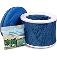 CarpLife Bivvy Loo Kit - Folding Portable Toilet with Liners, Waste ...