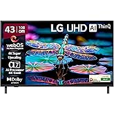 LG 108 cm (43 inches) 4K Ultra HD Smart LED TV 43UQ7500PSF (Ceramic Black) : Amazon.in: Electronics