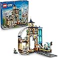 LEGO City Central Train Station Set with a Maintenance Vehicle Toy ...