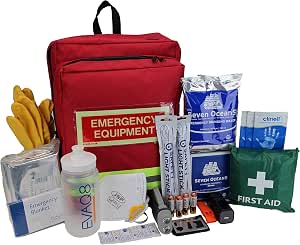 EVAQ8 Emergency Go Bag 72 Hour Survival Kit Complete : Amazon.co.uk ...