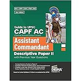 Buy Disha UPSC CAPF AC Central Armed Police Forces Assistant Commandant ...