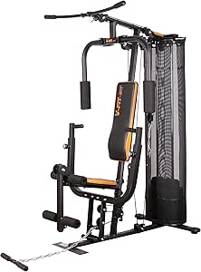 V-fit Unisex's CUG-2 Herculean Compact Upright Home Gym, Grey/Black ...