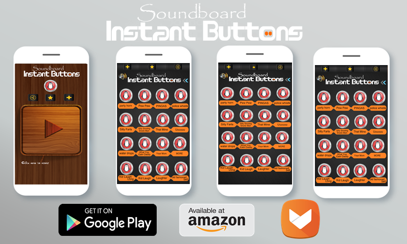 Instant Buttons Soundboard 2018: Amazon.co.uk: Appstore for Android